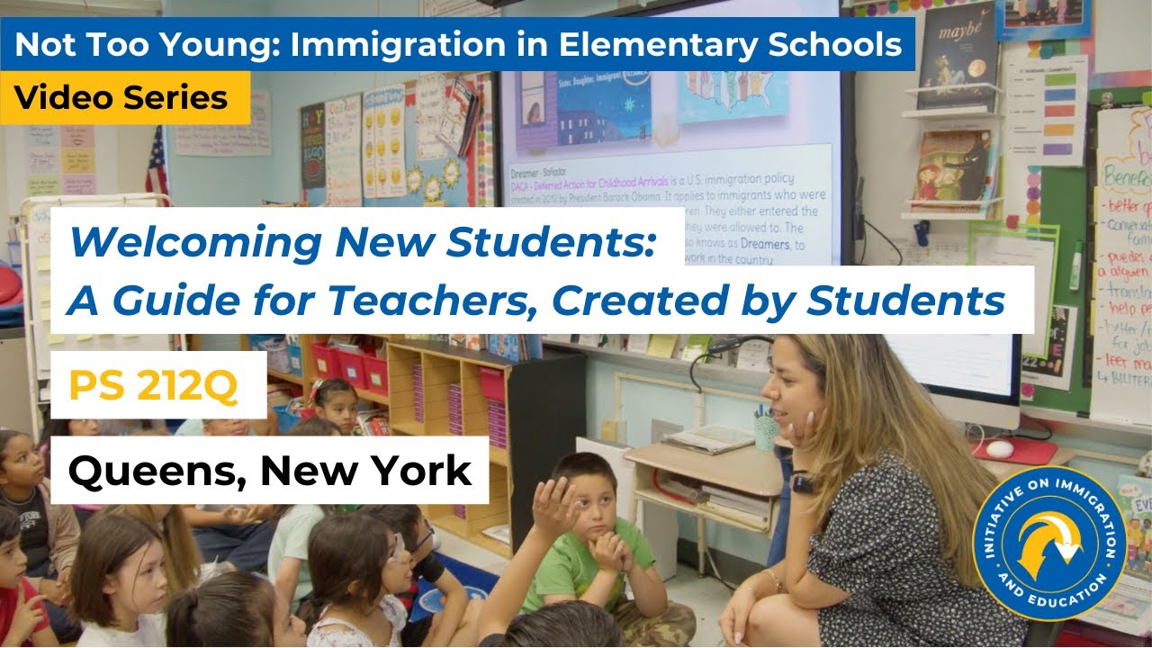 Welcoming New Students: A Guide for Teachers, Created by Students ...