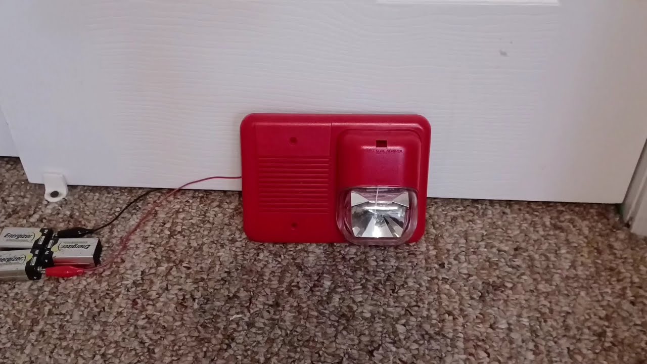 System Sensor CH241575 SpectrAlert Classic Chime Strobe - YouTube