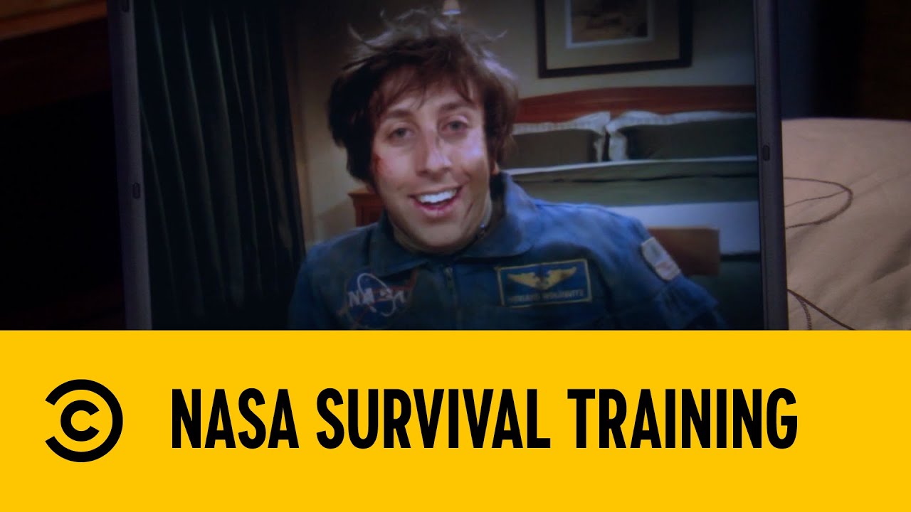 NASA Survival Training | The Big Bang Theory | Comedy Central Africa ...