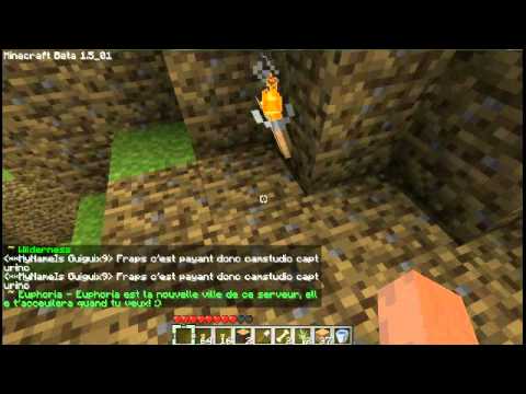 Moulin à eau Minecraft - YouTube