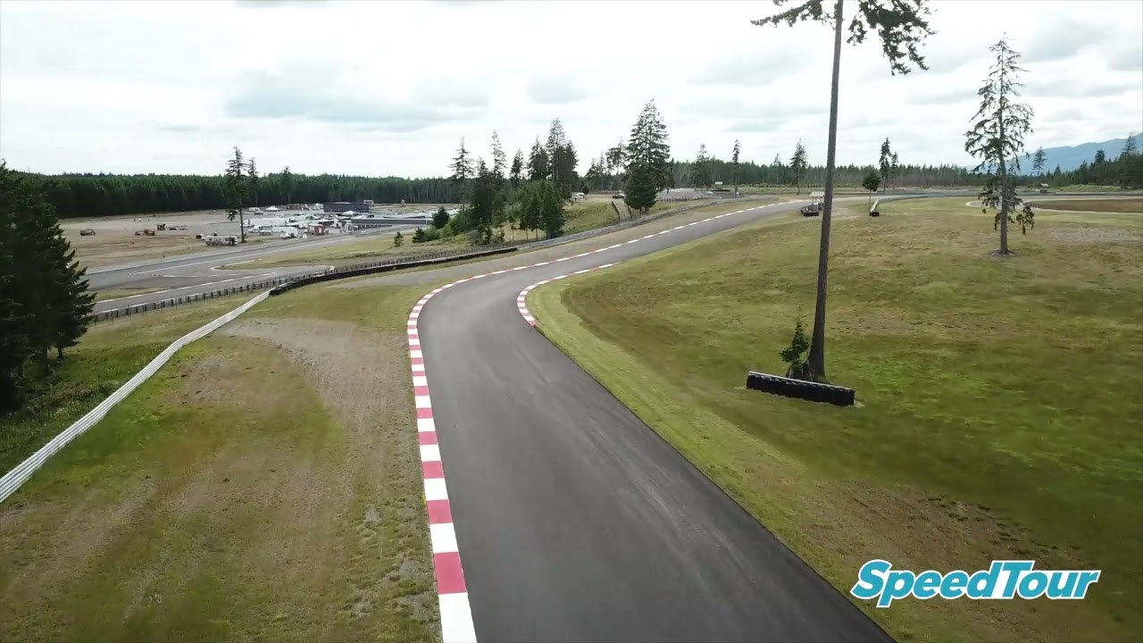 A Lap around Ridge Motorsport Park in a Drone - YouTube