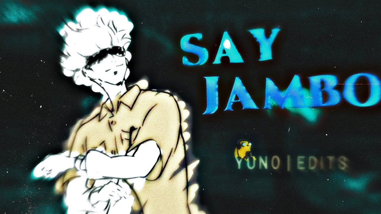 Gojo - Say Jambo [ AMV/EDIT ] | Jujutsu kaisen - YouTube