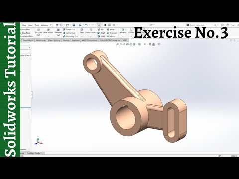 Solidworks Part Modelling Tutorial No.3 - YouTube