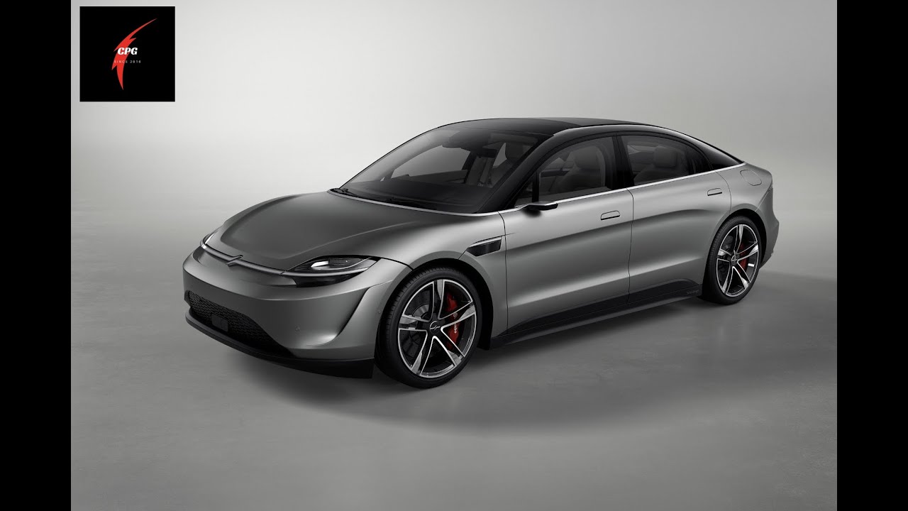 Sony Unveils Electric Car Prototype | CPG News - YouTube