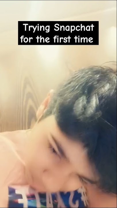 Trying Snapchat for the first time (gone wrong) 😭😭 #viral #india #amazing - YouTube