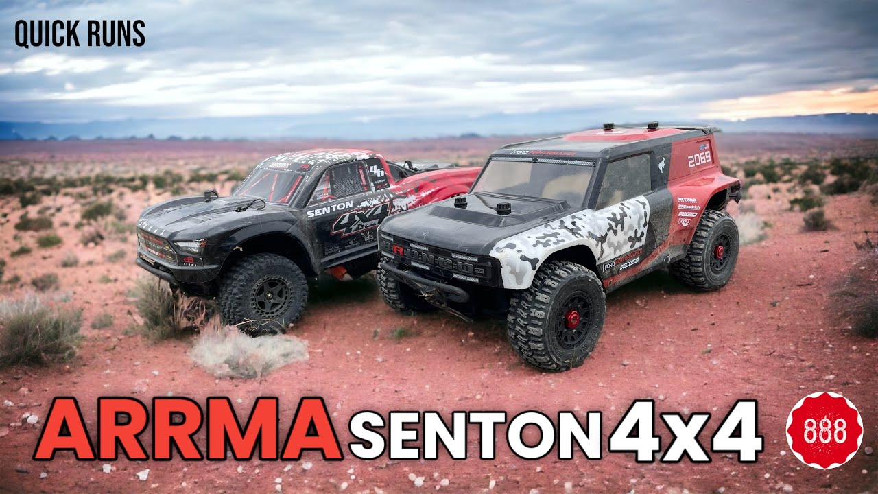 [Quick Run] ARRMA Senton 4x4 - Lor Halus 1/8 Track - YouTube