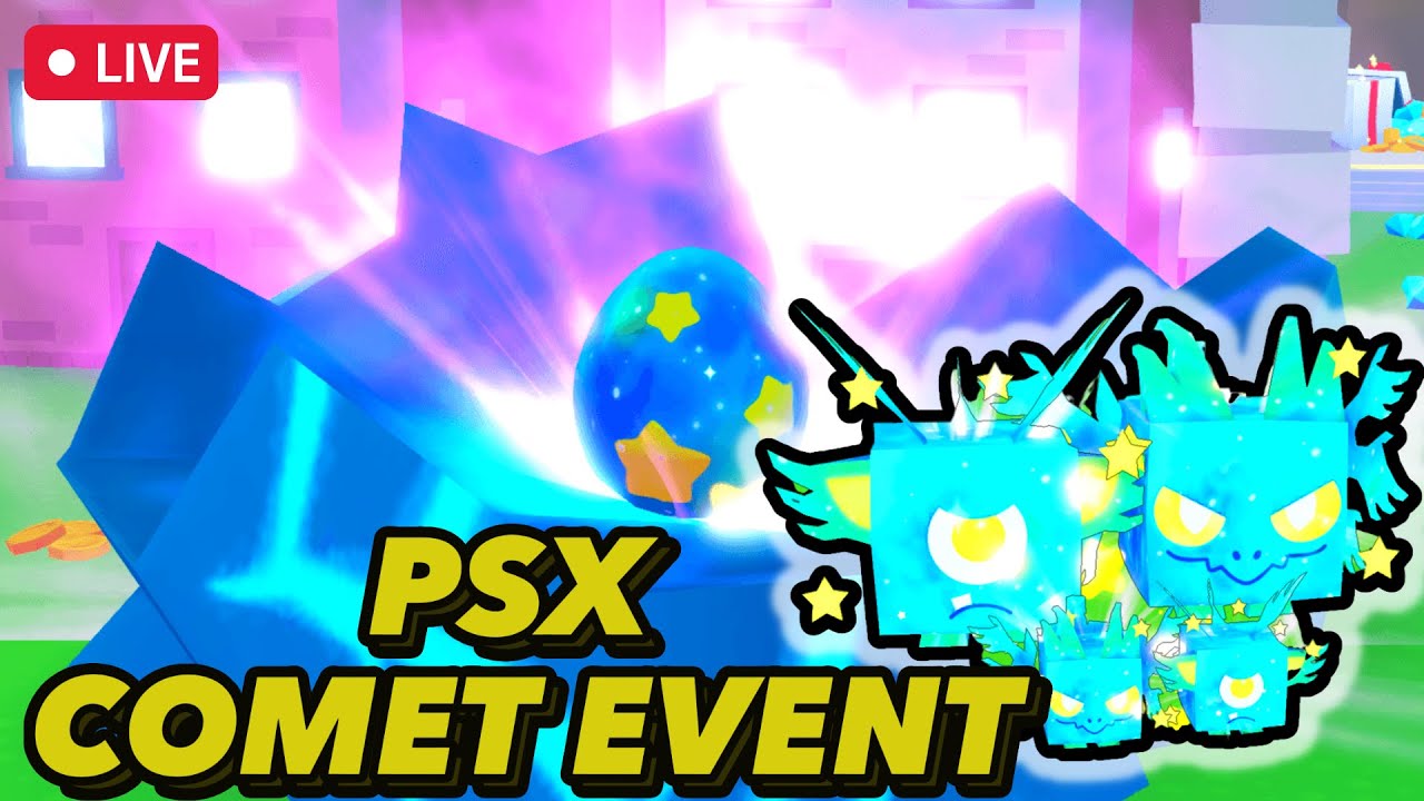 Comet Event PSX with Titanic Balloon Cat #PSX #Roblox #PetSimulator ...