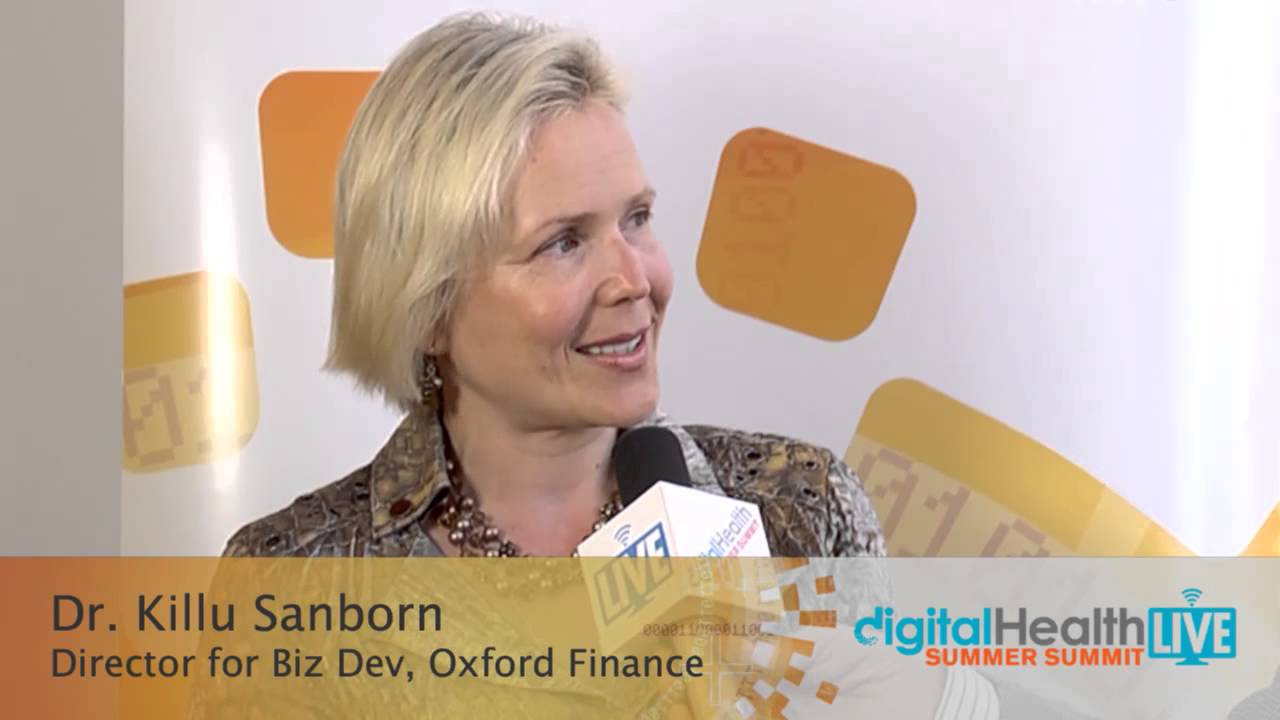 Dr. Killu Sanborn, Director Business Development, Oxford Finance ...