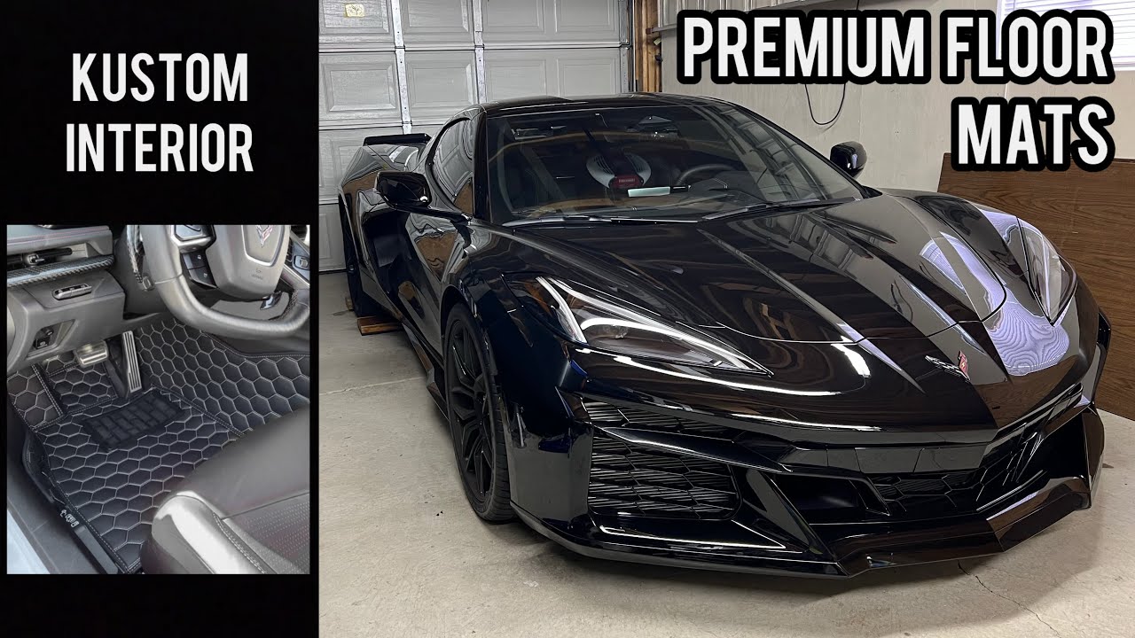 Corvette Premium Floor Mats - C8 Z06 - YouTube