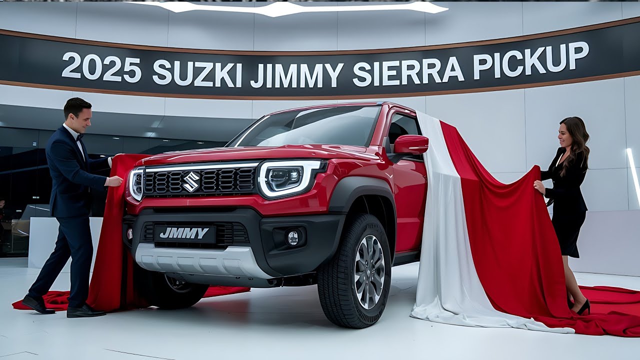2025 Suzuki Jimny Sierra Pickup - The Off-Road Beast Reinvented! Full ...