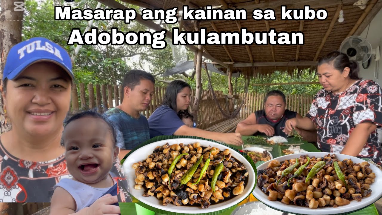 Adobong kulambutan + Maraming huling isda sa ilog - YouTube