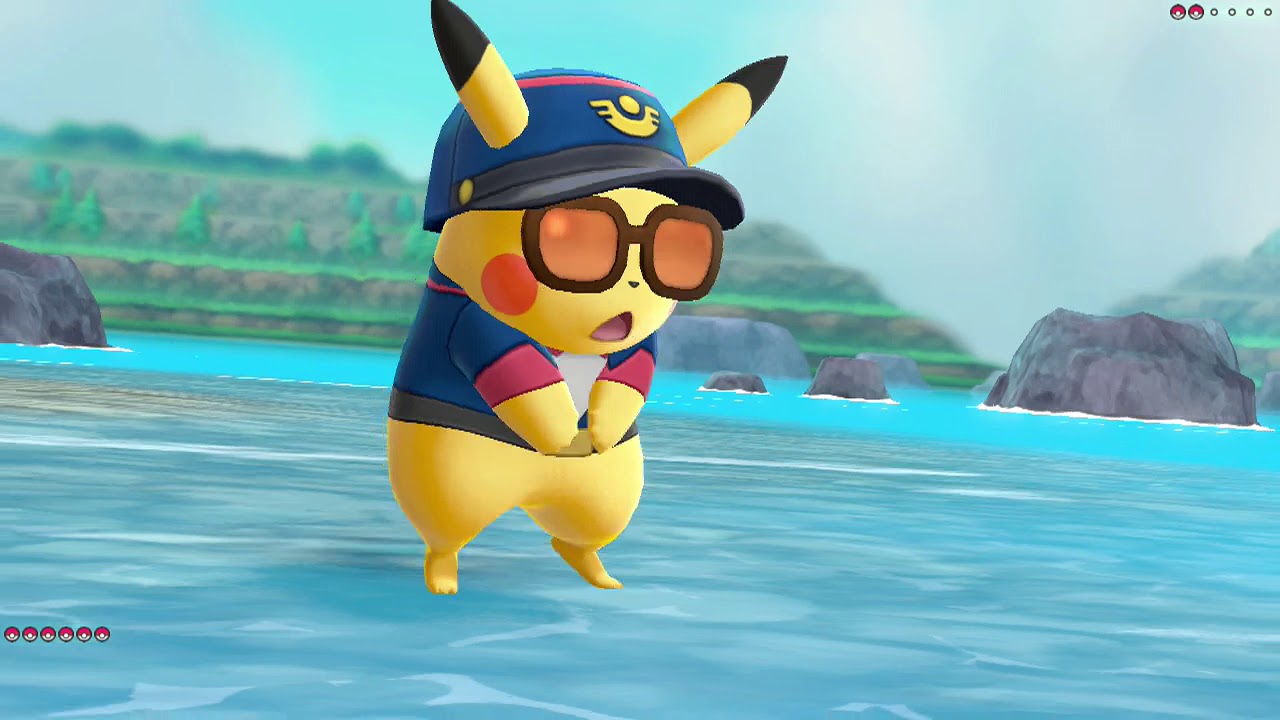 Pokemon: Let's Go Pikachu-Earth Badge - YouTube