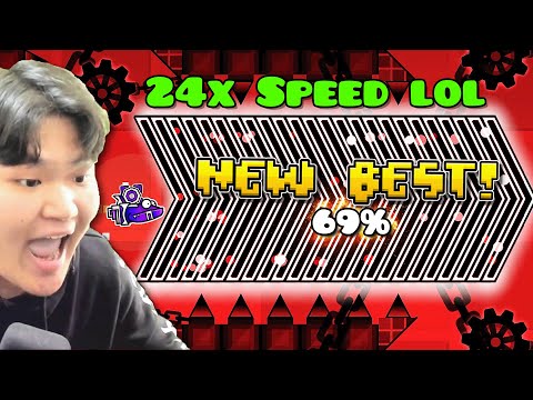 MOUNTAIN KING but 24x SPEED! | Geometry Dash