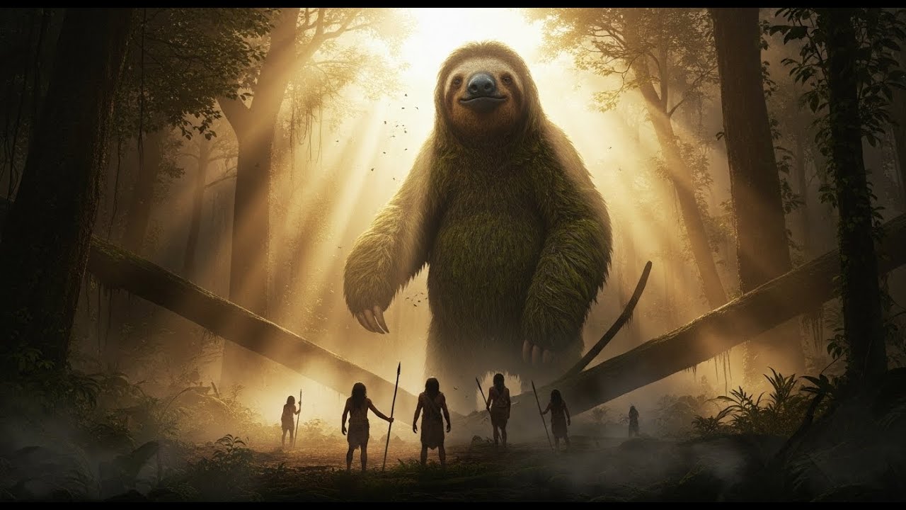 Humans Millions of Years Ago – The First Encounter with the Giant Sloth ...