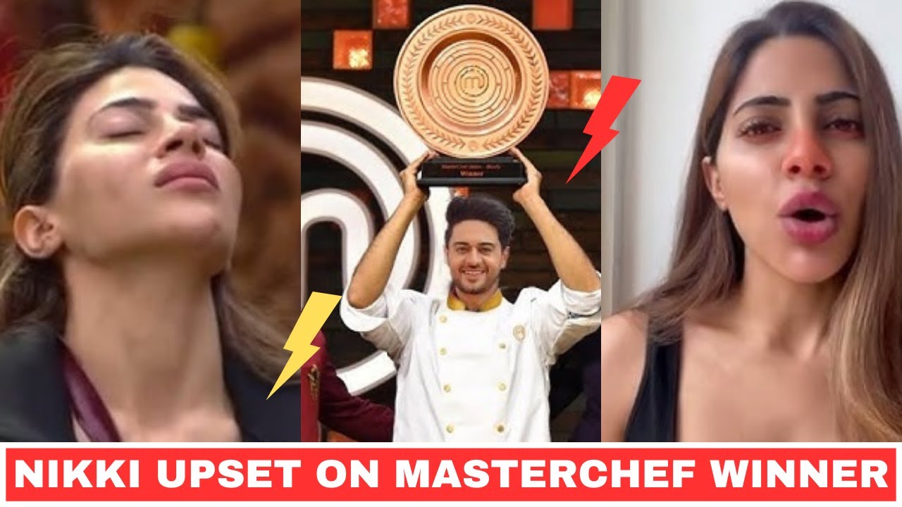 Nikki Tamboli Upset On Celebrity Masterchef Grand Finale Episode On ...