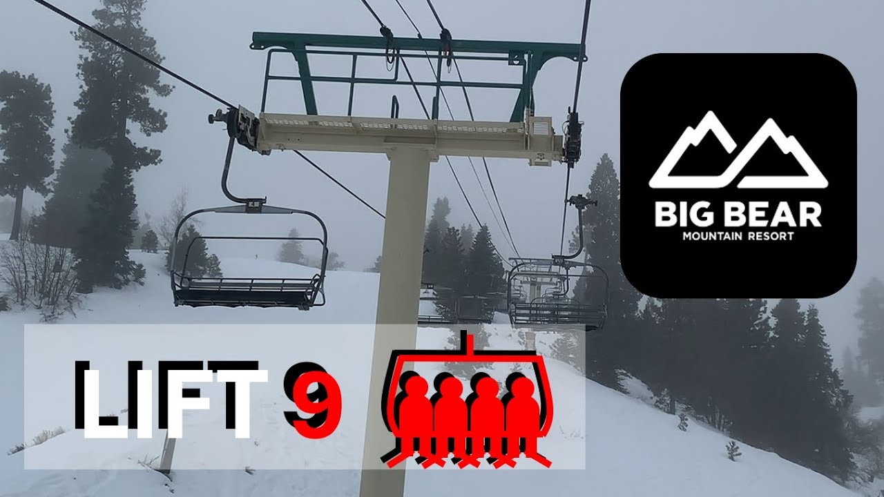 【Bear Mountain Express Quad (Lift 9)】- Big Bear Mountain Resort, CA ...