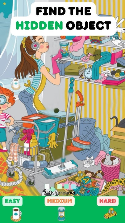 Brain Test: Find The Hidden Objects Test 2 #hiddenobject #puzzle # ...