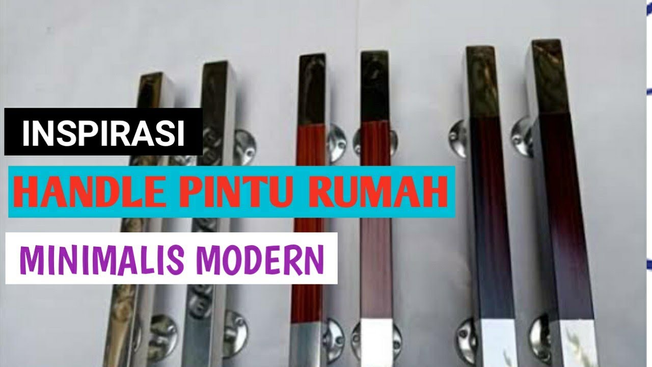 5 Jenis Handle Pintu Rumah yang Bisa Dijadikan Referensi - YouTube