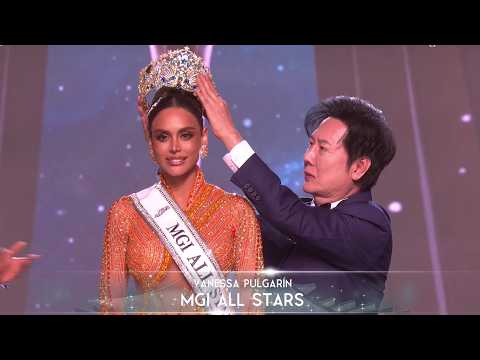 MGI All Stars 2026 WINNER - Miss Columbia, Vanessa Pulgarin WINNING MOMENT CORONATION
