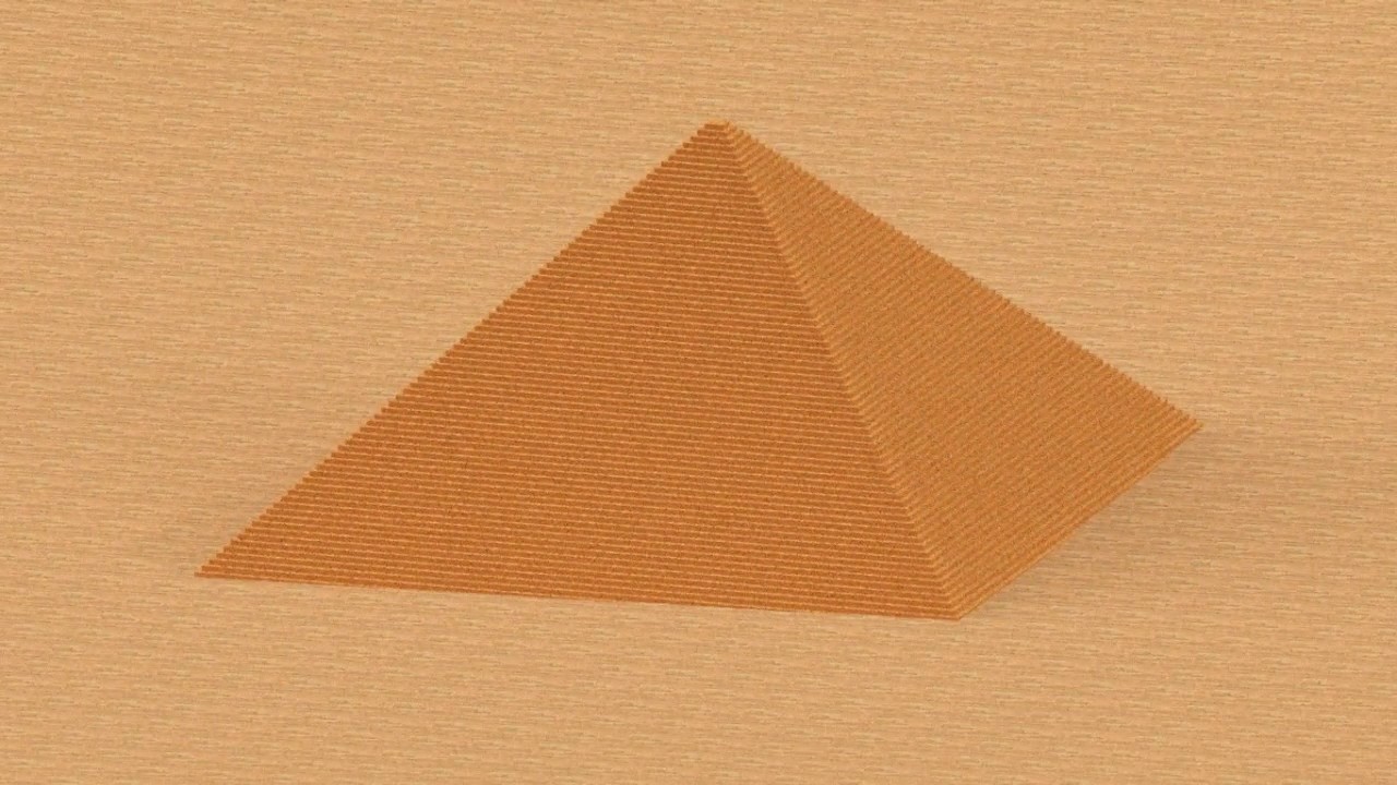 Gaza Pyramid (Egypt) 3D Model, AutoCAD 3d modeling Training for ...