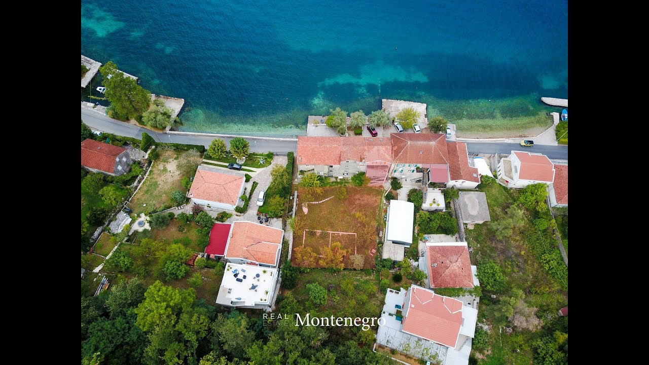 Seafront stone house for sale in Boka Bay - Real Estate Montenegro ...