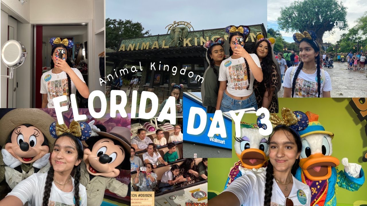 Walt Disney World Day 3- ANIMAL KIINGDOM and WALMART - YouTube