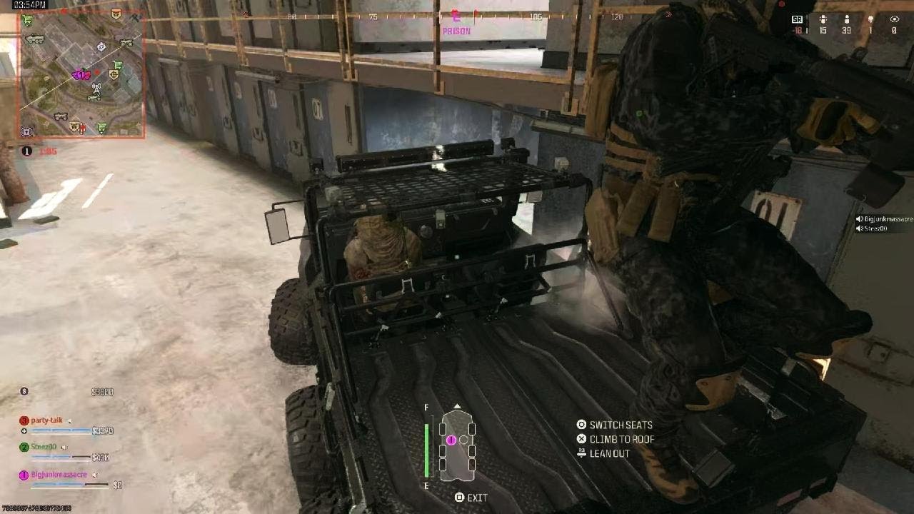 Call of Duty Warzone ranked prison car kill - YouTube