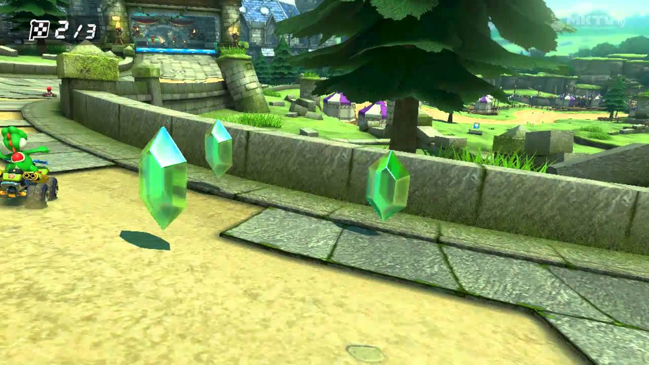 Wii U - Mario Kart 8 - Hyrule Circuit - YouTube
