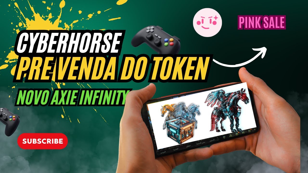 CYBERHORSE NOVO PLAY TO EARN COM TOKEN EM PRE VENDA AIRDROP FREE NOVO ...