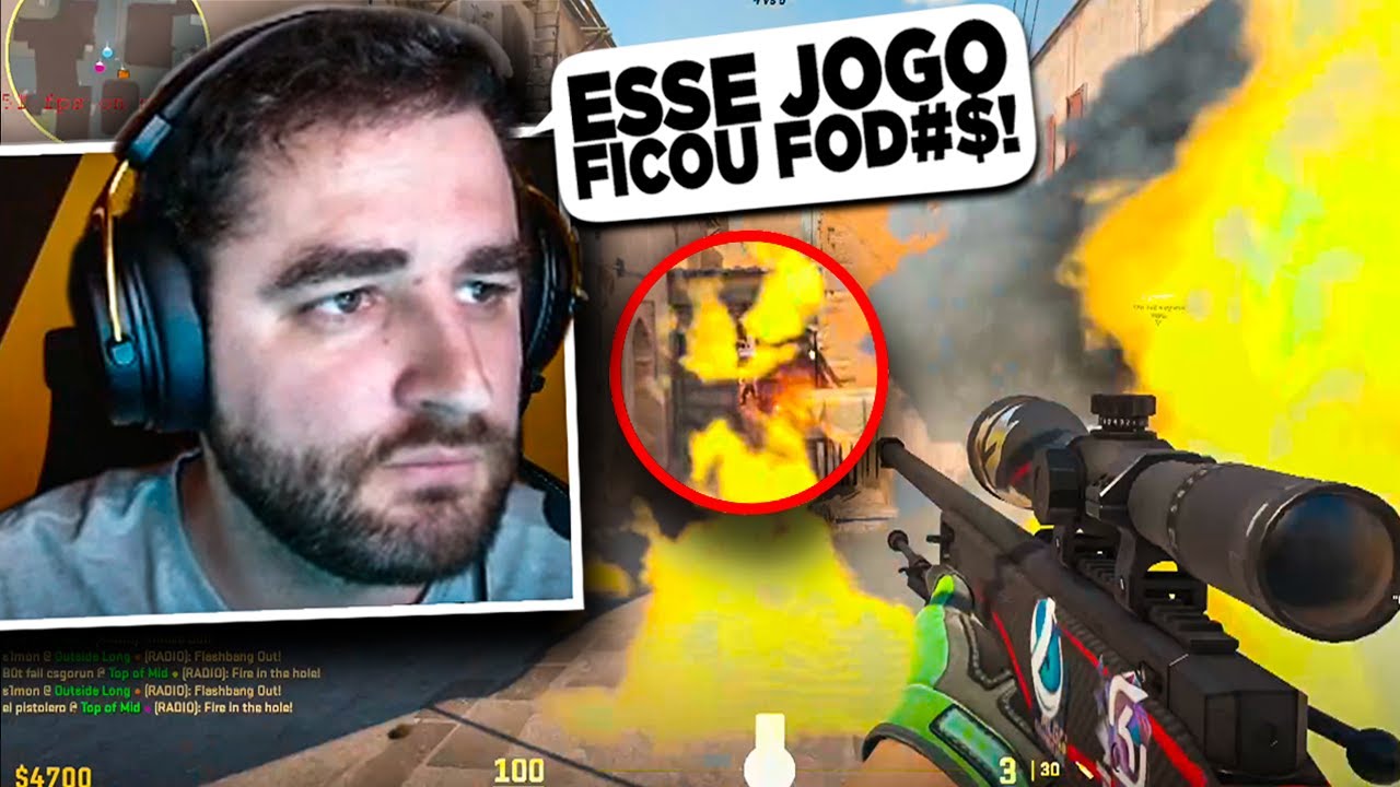 FALLEN JOGANDO o NOVO COUNTER STRIKE 2! e SEU PRIMEIRO HIGHLIGHT ...