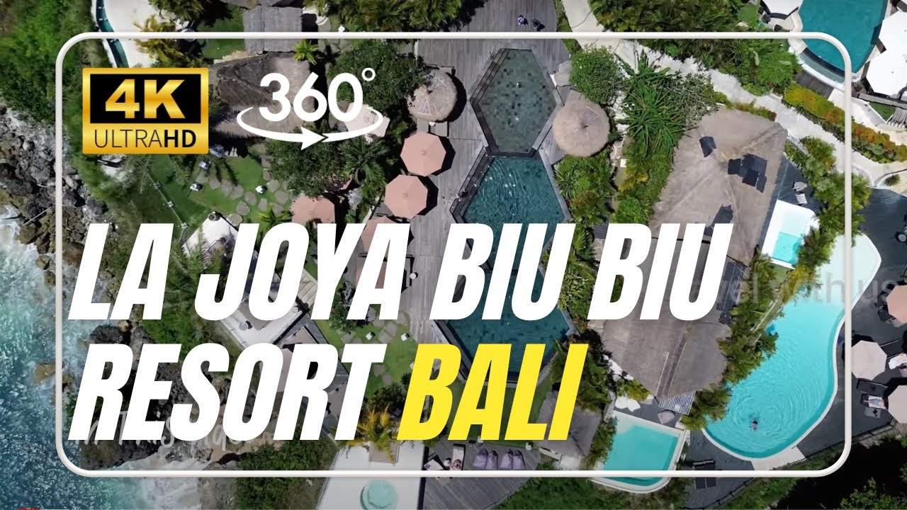 La Joya Biu Biu Resort in Uluwatu, Bali - Your Complete Travel Guide! | UHD 4K Drone Aerial ...