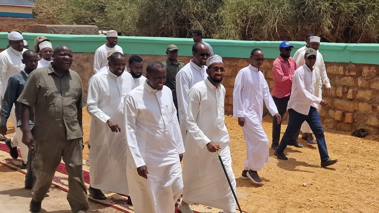 LIVE: The Grand opening of Masjidu Rowdha in Banisa by Defense CS Adan ...
