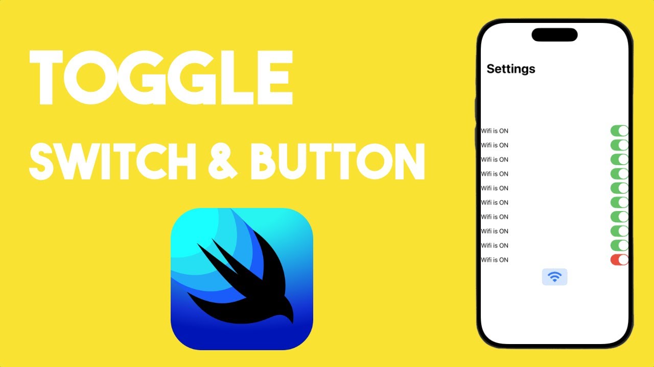 SwiftUI Toggle - Switch & Button Tutorial - YouTube SwiftUI Toggle - Switch & Button Tutorial - YouTube