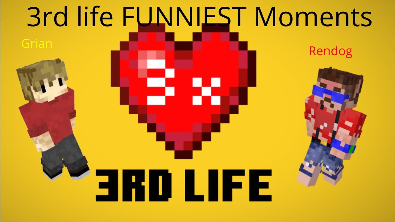 3rd life FUNNIEST Moments | 3rd life smp - YouTube
