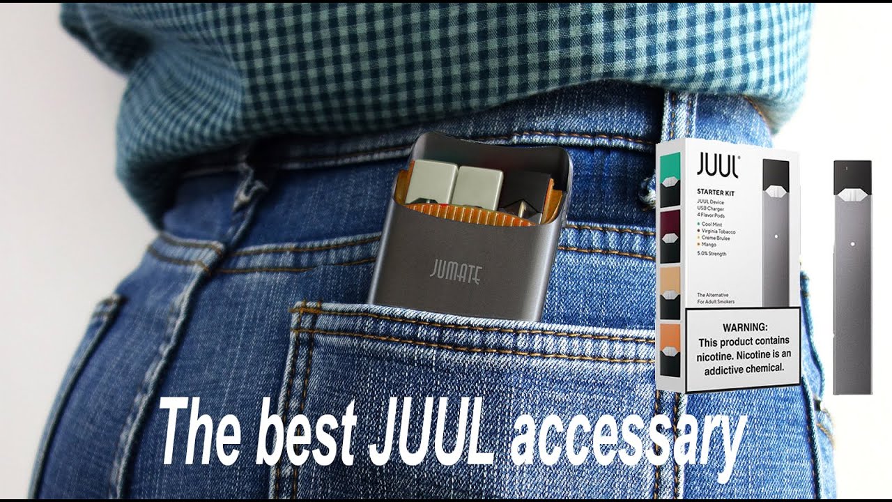 1500mAH Juul charger case, holds 3 pods + 1 device - YouTube