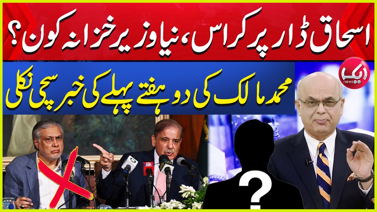 Ishaq Dar Per Cross | Who Will Be Finance Minister ? | Mohammad Malick ...