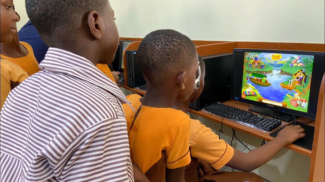 Hope for Ghana | Our Largest Library And Computer Lab Opens - YouTube