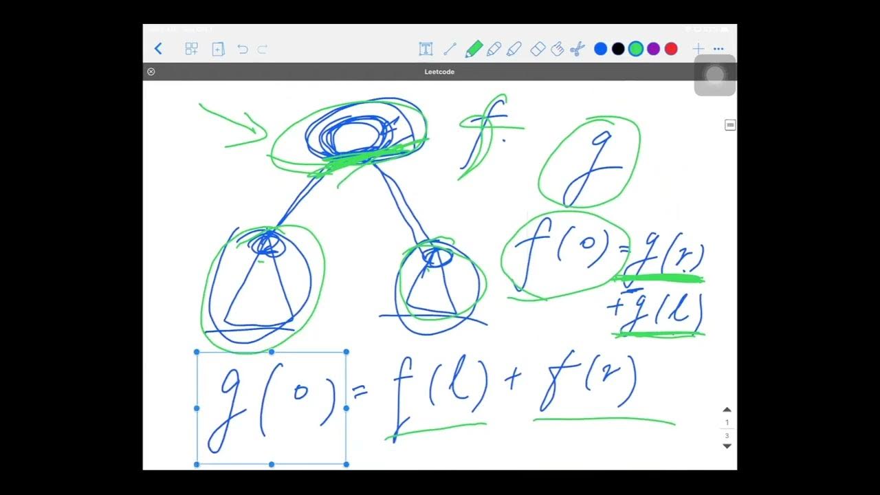 Leetcode 337 打家劫舍 - YouTube