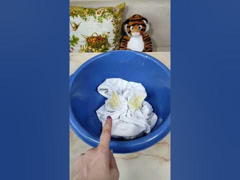 Как отстирать пятна пота на одежде. Лайфхаки Марины Жуковой - YouTube