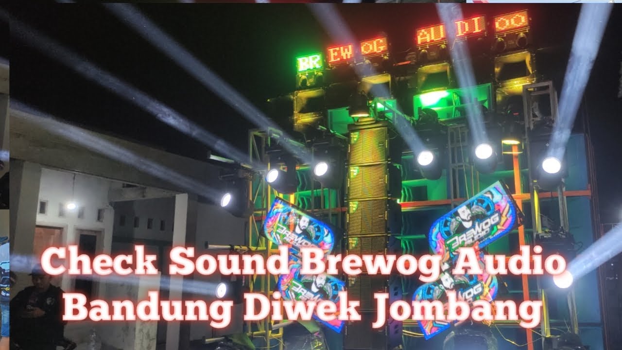 Check Sound Brewog Audio Karnaval Bandung Diwek Jombang - YouTube