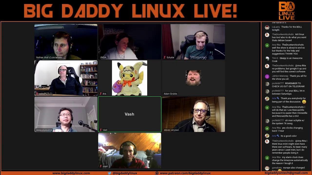 Big Daddy Linux Live! 30 Oct 2021, Redcore Linux - YouTube Music