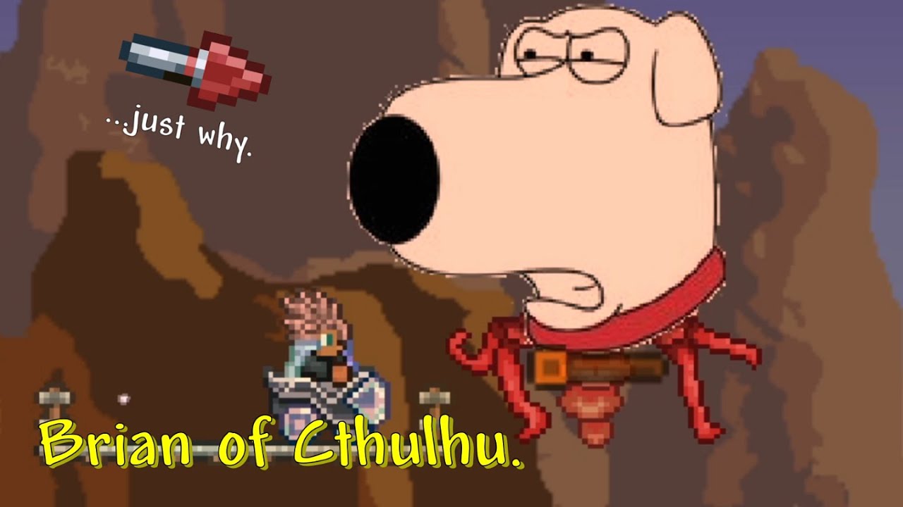 The Brian of Cthulhu is here in Terraria. ─ Texture packs from the ...