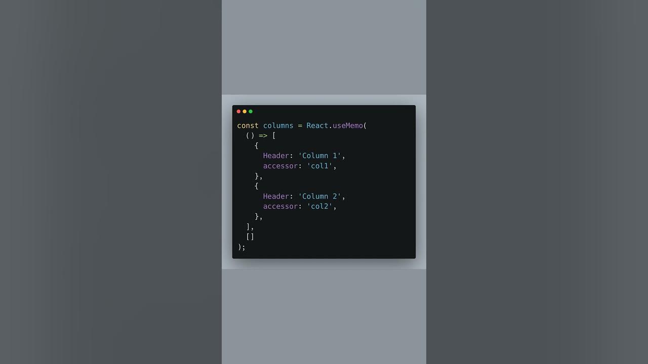 Build a React Table Fast! #ReactTutorial - YouTube