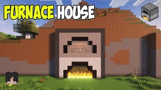Minecraft | How to Build Giant Furnace Survival House T... | Doovi