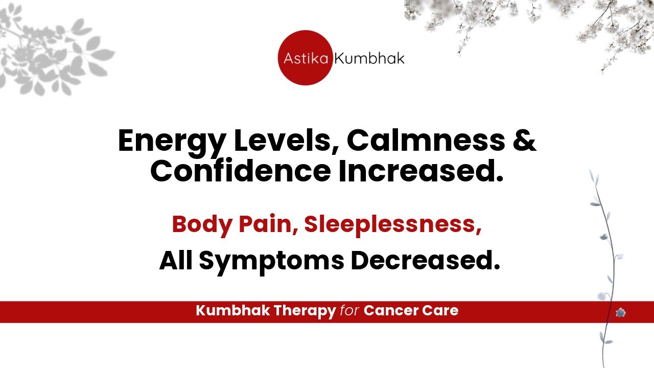 Energy Levels, Calmness & Confidence Increased. Body Pain ...