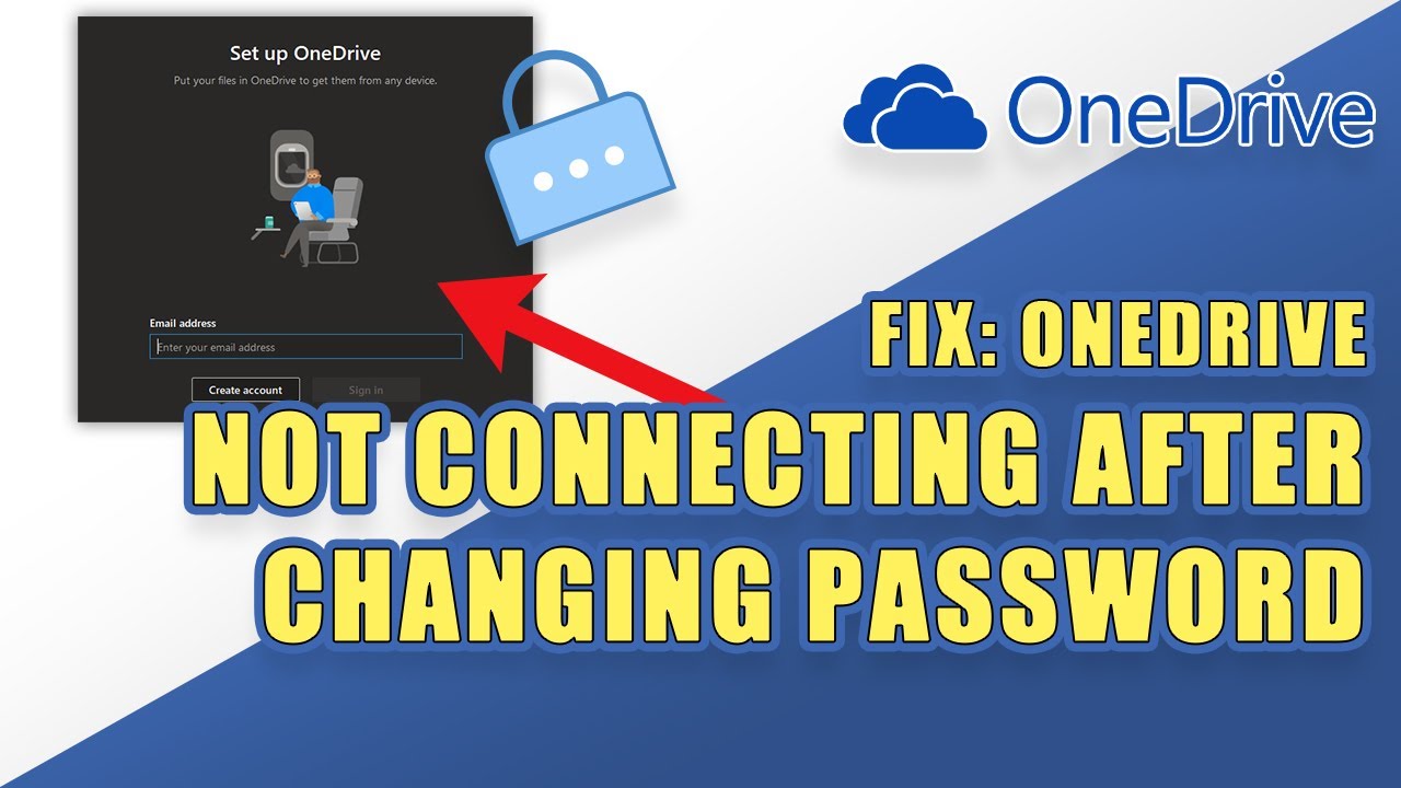[FIX] - OneDrive Not Connecting After Password Change - YouTube