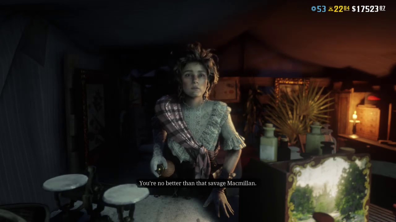 Harriet spraying me RDR2 - YouTube