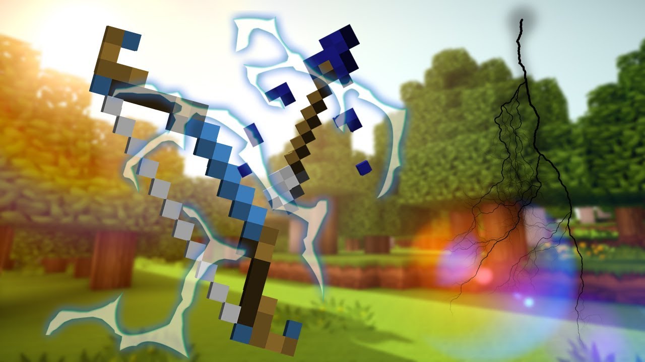 como hacer flechas de rayo en minecraft!!!! - YouTube