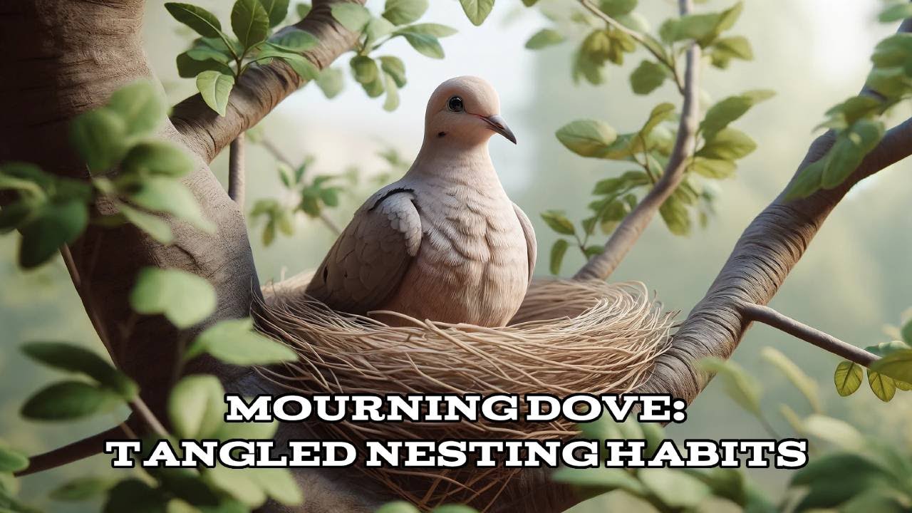 Mourning Dove: Tangled Nesting Habits - YouTube