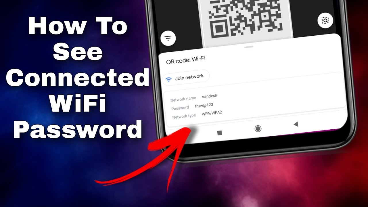 How To Extract Connected WIFI Password From QR Code YouTube How To Extract Connected WIFI Password From QR Code YouTube